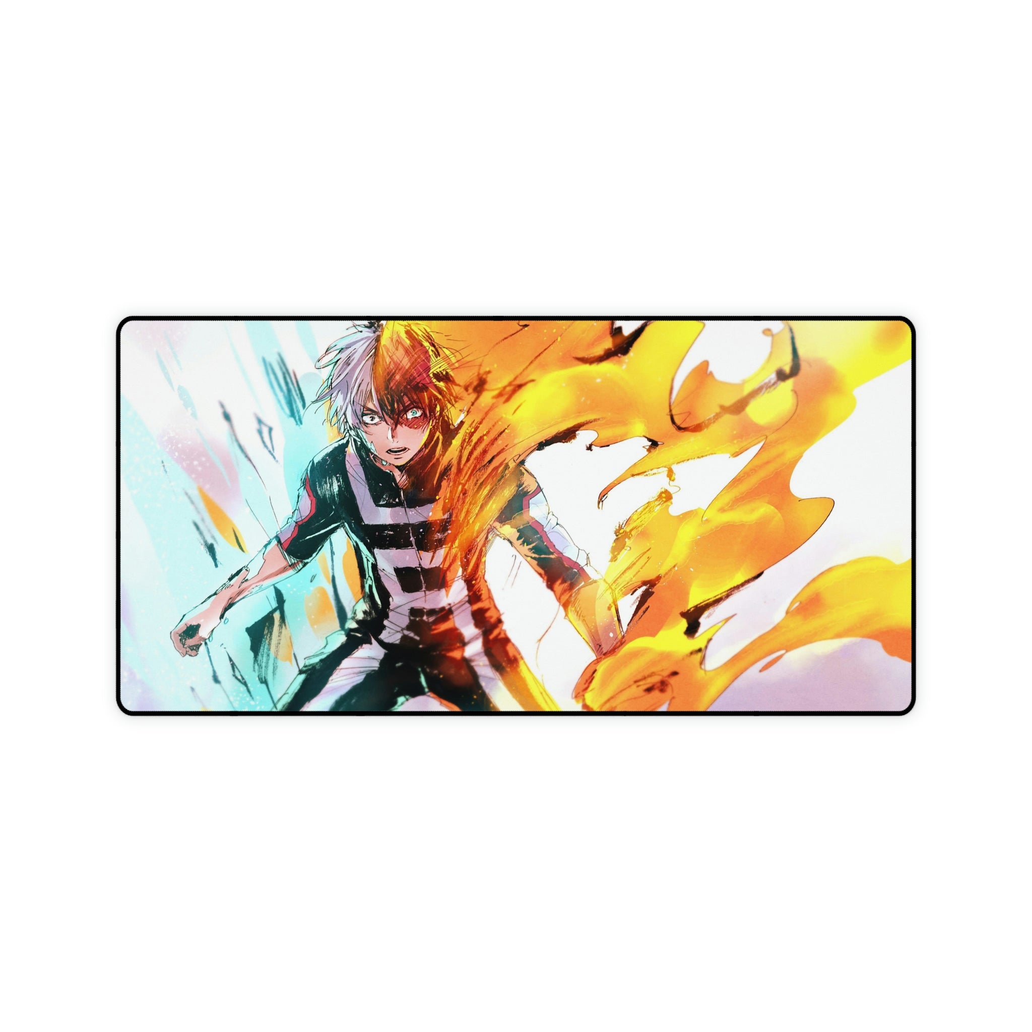 Shoto Todoroki, Fire, Ice, [My Hero Academia], Mouse Pad (Desk Mat)