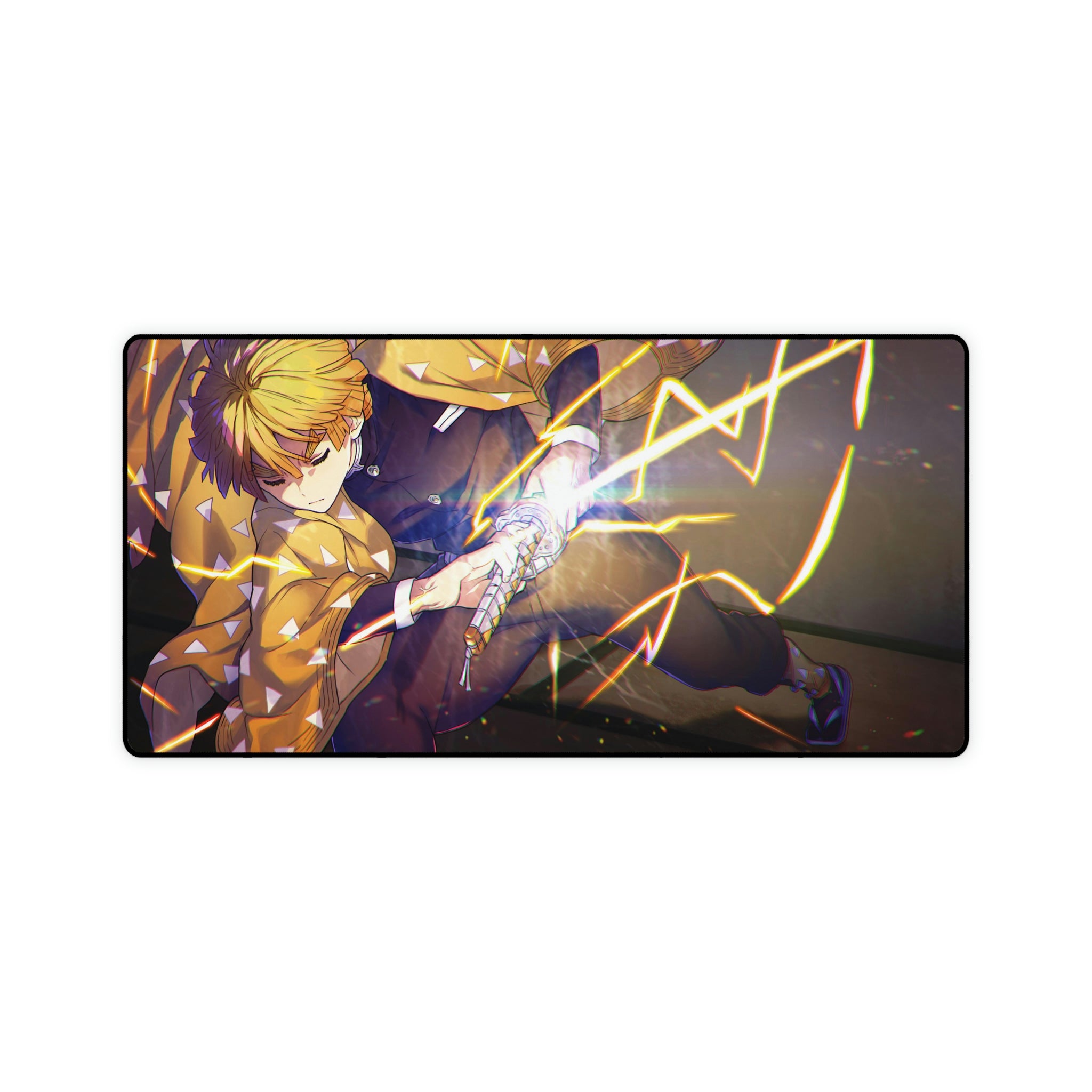 Zenitsu Agatsuma, Lightning, Katana, (Kimetsu no Yaiba), Mouse Pad (De ...
